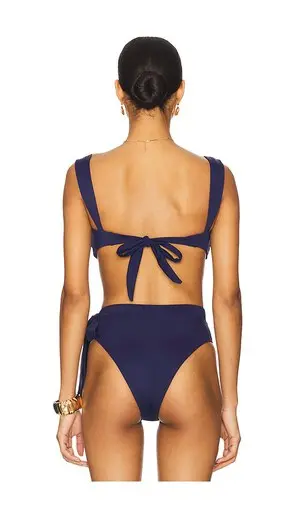 AWAY THAT DAY Cannes Bikini Top - Ocean