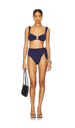 AWAY THAT DAY Cannes Bikini Top - Ocean