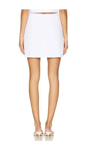 525 America Kathleen Cable Mini Skirt