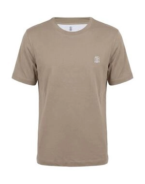 Brunello Cucinelli T-shirt Khaki Size Cotton - Beige