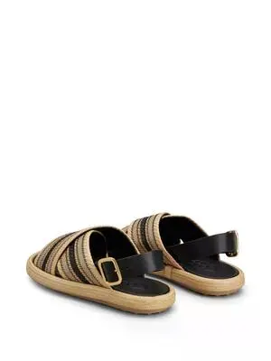TOD'S Woven Sandals - Neutrals