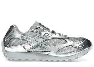 Bottega Veneta Orbit Sneakers - Silver