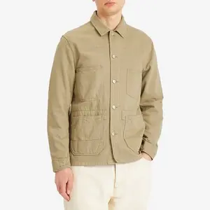 Paul Smith Broad Stripe Zebra Chore Jacket - Green