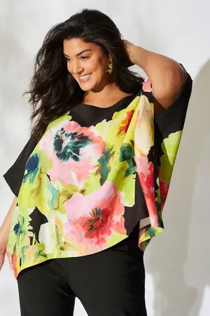 Natori Floral Kaftans Tunics