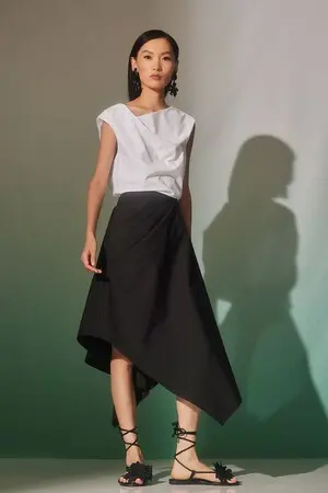 Natori Asymmetrical Skirts