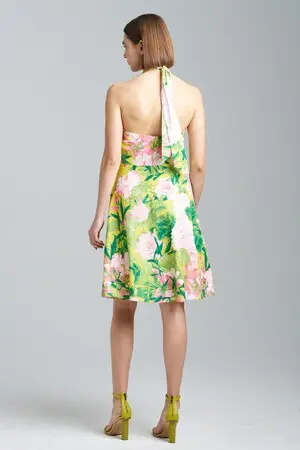 Natori Passion Peony Halter Dress