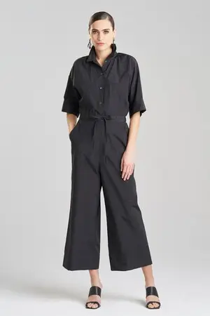 Natori Techno Poplin Jumpsuit