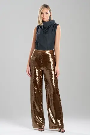 Natori Paillettes Pants