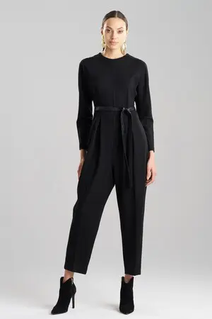 Natori Compact Knit Jumpsuit