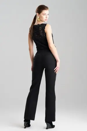 Natori Felt Zip Front Trousers