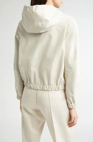 Eleventy Stretch Hooded Jacket