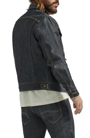 LEEM 101 Rider Denim Trucker Jacket