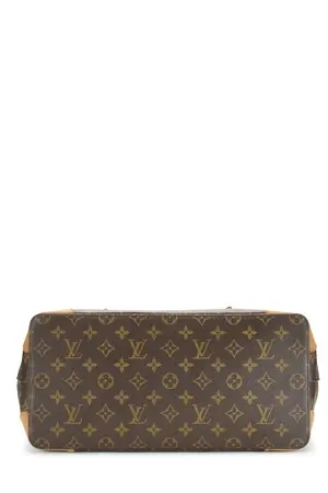 LOUIS VUITTON Monogram Canvas Hampstead Tote - Brown