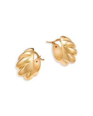 Bloomingdale'S 14k Yellow Hoop Earrings - Gold