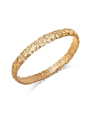 Bloomingdale'S Snake Textured Bracelet - Gold