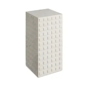 UNIVERSAL Dwell Stone Accent Table - White