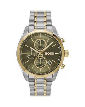 Hugo Boss Grand Prix 44 Chronograph - Green/black