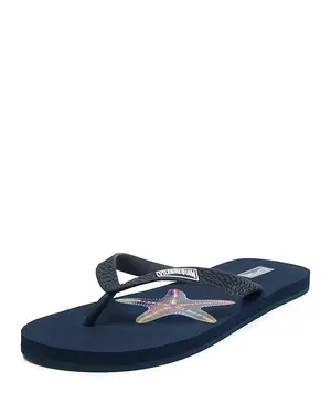 Vilebrequin Vilebrequin Copp Flip Flops Navy