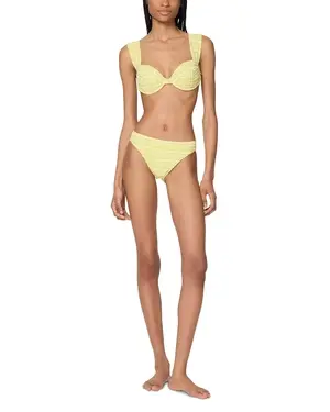 Kate Spade New York Check High Cut Bottom