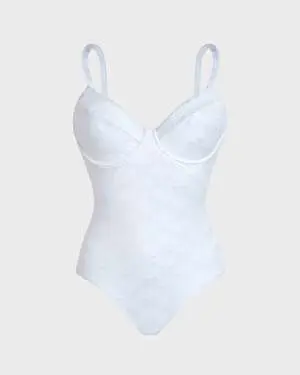 Vilebrequin Underwire One-piece Swimsuit - White