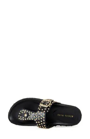 AZALEA WANG Daisychain Studded Sandals