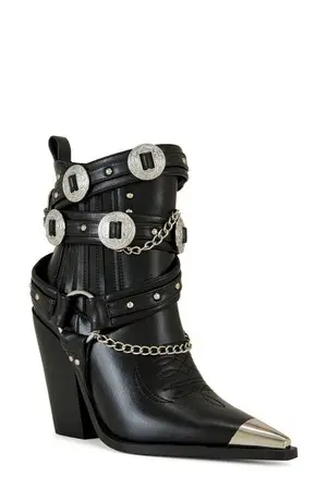 AZALEA WANG Riggins Studded Bootie