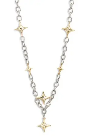 VIDAKUSH Star Power Pendant Necklace - Gold/ Silver