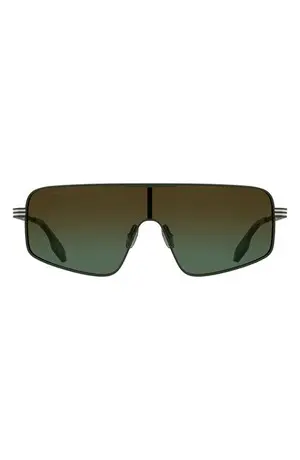 Canada Goose 58mm Rectangular Shield Sunglasses - Matte Khaki