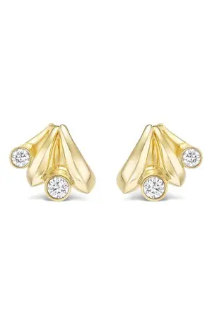 TABAYER Oera Edition 3 Diamond Hoop Earrings