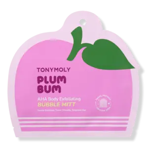 TONYMOLY Plum Bum Aha Body Exfoliating Mitt - One-color