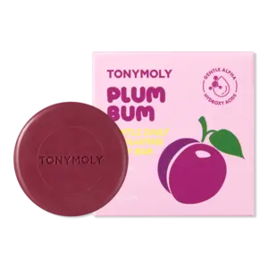 TONYMOLY Plum Bum Aha Body Buffing Bar - One-color