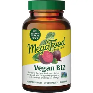 MEGAFOOD Vegan B12 30 Tablets - One-color