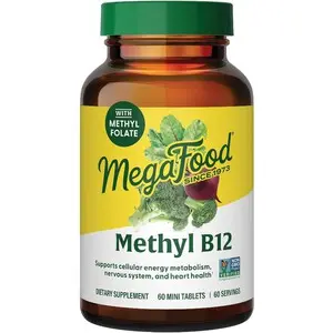 MEGAFOOD Methyl B12 60 Tablets - One-color