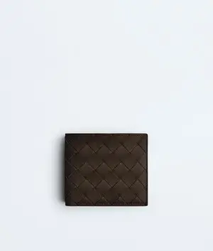 Bottega Veneta Bottega  Veneta Intrecciato Bi-fold Wallet With Coin Purse Fondant