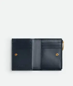 Bottega Veneta Intrecciato Small Bi-fold Wallet - Space