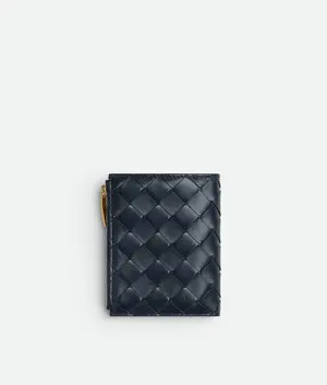 Bottega Veneta Intrecciato Small Bi-fold Wallet - Space