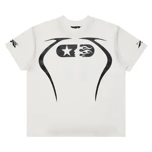 HELLSTAR Warm Up T-shirt - White