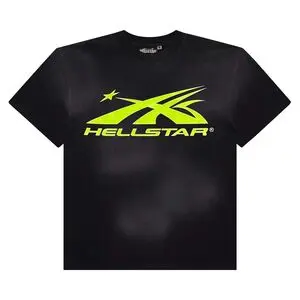 HELLSTAR Classic Tee /neon Green - Black