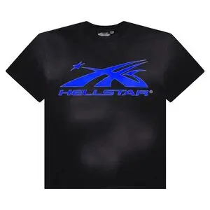 HELLSTAR Sports Core Gel Logo T-shirt /royal Blue - Black