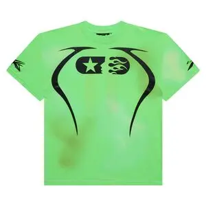 Men's Black Neon Green Shirts