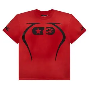 HELLSTAR Warm Up T-shirt - Red