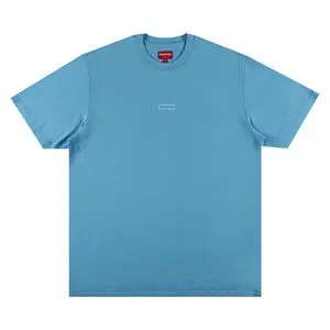 Supreme High Density Small Box Short-sleeve Top 'light Slate - Blue