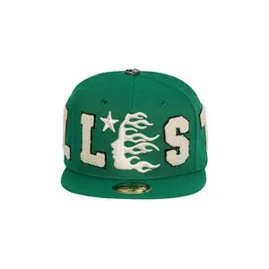 HELLSTAR Baseball Fitted Hat - Green