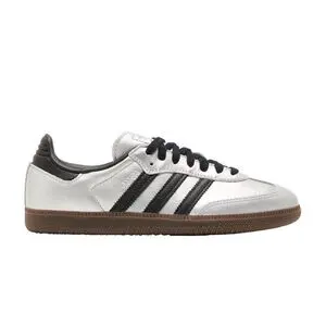 Adidas Samba Metallic Sneakers - Silver