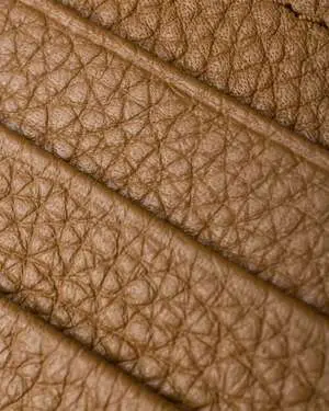 Prada Leather Card Holder - Brown