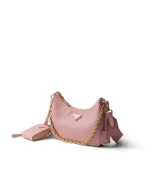 Prada Re-edition 2005 Saffiano Leather Bag - Pink
