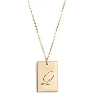 SET & STONES Stella Initial Pendant Necklace