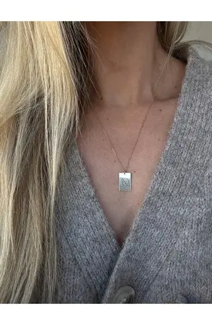 SET & STONES Stella Initial Pendant Necklace