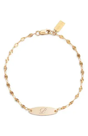 SET & STONES Set & Stones Initial Link Bracelet Gold / P