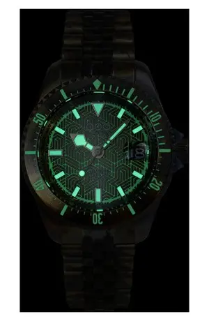 OUT OF ORDER Diverissimo Azteco Automatic Bracelet Watch